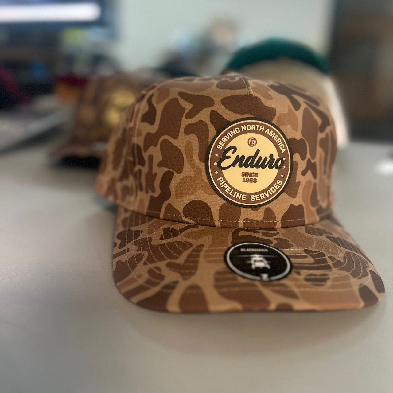 Zapped Blackhawk Camo Ballcap- Enduro Pipeline Services